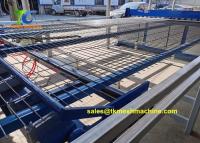 China Wire Concrete 415v Construction Mesh Welding Machine Aperture Adjusted for sale