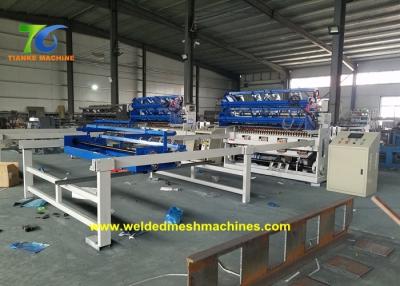 China Roll Touch Screen 6mm Construction Mesh Welding Machine For Building Material for sale