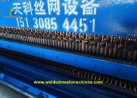 China Electric Spot Aquaculture Welded Wire Mesh Machine In Roll Mesh 120m Length for sale