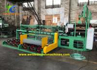 China Diamond Galvanized Wire 440v Chain Link Fence Making Machine For Cattle for sale