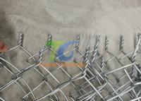 China 3000mm Making 2 Worms Chain Link Fence Machine With Compact Roll for sale