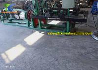 China 1.6mm Border Protection 60kg/H Barbed Wire Fence Machine Fully Automatic for sale