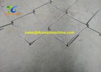 China 440v 4.5mm Touchable Automatic Chain Link Fencing Machine for sale