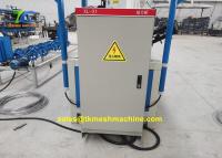 China Galvanized Wire Cyclone 415v Chain Link Fence Machine for sale