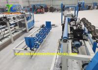China 100mm Servo Motor Chain Link Machine Double Wires Diamond Wire Mesh for sale