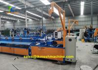 China Compact Roll 380v 220v Plc Chain Link Fencing Machine for sale