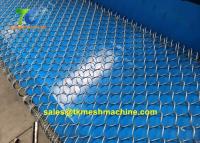 China Compact Roll 380v 220v Plc Chain Link Fencing Machine for sale