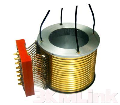 China Customized Separate Slip Ring 16 Circuits 30A High Current 380V Conductive for sale