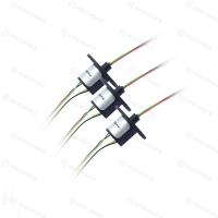 China Hiscience 4 Circuit 2A 110V Capsule Slip Ring for Industrial Rotary Applications for sale