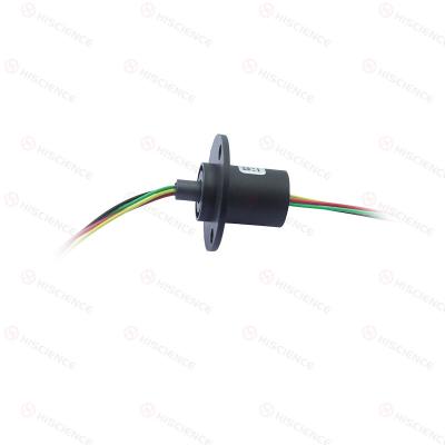 China Custom Capsule Slip Ring 6 Circuits 2A Compact Design for Signal and Power Transmission for sale