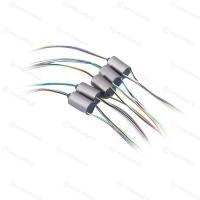 China 0-100RPM Capsule Slip Ring 4 Circuits 1A Stainless Steel Housing Miniature for sale