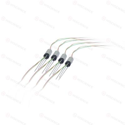 China Miniature Capsule Slip Ring 4 Circuits 1A 0-300RPM Easy Installation for sale