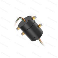 China Compact 2 Passage Rotary Union Joint 6 Circuits 2A Reliable Sealing for sale