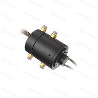 China 2 Passages Pneumatic Rotary Joint Union 18 Circuits 2A Compact Design for sale
