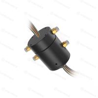 China 2 Passages Pneumatic Rotary Joint Union 18 Circuits 2A Compact Design for sale