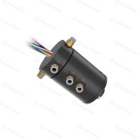 China 4 Passages Electrical Rotary Unions 12 Circuits 2A Low Maintenance for sale