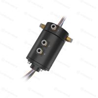 China 4 Passages Electrical Rotary Unions 12 Circuits 2A Low Maintenance for sale