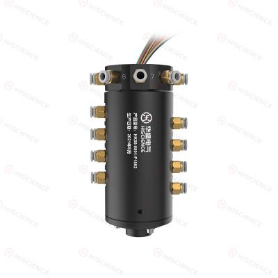 China Low Friction Rotary Union 8 Passages 18 Circuits 2A 240VAC Leakage Prevention for sale
