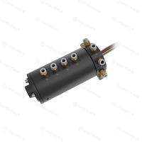 China 8 Passages 24 Circuits 2A Ethernet Rotary Joint For Converting Machinery for sale