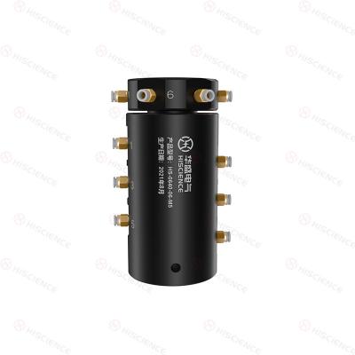 China 6 Circuit Pneumatic Rotary Joint M5 Ports 200 RPM HVAC Rotary Union for sale