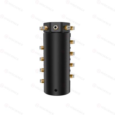 China 12 Circuit Pneumatic Rotary Union G1/8 Port High Pressure 1Mpa for sale