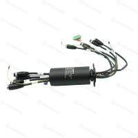 China 1 Passage Customized Slip Rings 8 Circuits 10A 21 Circuits Signals Encoder Signal for sale