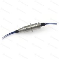 China Multi Circuits Fiber Optic Slip Ring IP65 2 to 9 Circuits Optical Rotary Joint 300rpm for sale