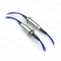 China Multi Circuits Fiber Optic Slip Ring IP65 2 to 9 Circuits Optical Rotary Joint 300rpm for sale