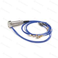 China Fiber Optic Slip Ring 2-7 Circuits IP60 Stainless Steel 300rpm for sale