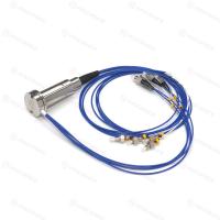 China Fiber Optic Slip Ring 2-7 Circuits IP60 Stainless Steel 300rpm for sale