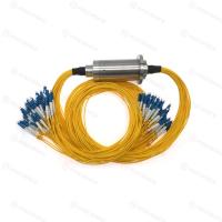 China 2 - 37 Circuits Optical Signal Slip Ring Small IP68 Optical Slipring for sale