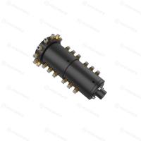 China Compact Rotary Union 6 Passages 12 Circuits 2A High Pressure Rotary Joint for sale