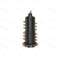China Compact Rotary Union 6 Passages 12 Circuits 2A High Pressure Rotary Joint for sale