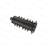 China Pneumatic Rotary Unions 2 Passages 12 Circuits 2A Rotary Joint for sale