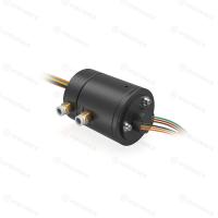 China 6 Passage Gas Electric Slip Ring 8 Circuits 10A 16 Circuits Signal 2 Circuits Shielding for sale