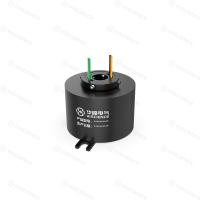 China Hiscience Through Bore Slip Ring 18 Circuits 5A 12.7mm Hole Compact Design for sale