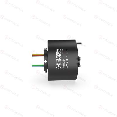 China 2 Circuit Shielded Through Bore Slip Ring 12.7mm 380V for Marine Subsea Equipment for sale