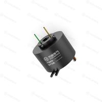 China 2 Circuit Shielded Through Bore Slip Ring 12.7mm 380V for Marine Subsea Equipment for sale