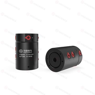 China Custom Pneumatic Rotary Joint 4 Circuits G1/8 Port 0-200RPM Rotating Speed for sale