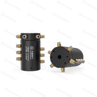 China 6 Circuit Pneumatic Rotary Joint G1/8 Port 200 RPM HJ1056-0601 for sale