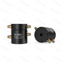 China 2 Circuits Pneumatic Rotary Union G1/8 Port 200 RPM Hydraulic Rotary Joint for sale
