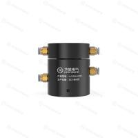 China 2 Circuits Pneumatic Rotary Union G1/8 Port 200 RPM Hydraulic Rotary Joint for sale