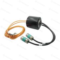 China Industrial Ethernet Slip Ring 6 Circuits 10A 100M Network Signal 30mm ID for sale