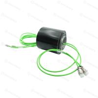China Industrial Ethernet Slip Ring 4 Circuits 10A 2 Groups 100M Network Gas Passage for sale