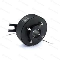 China Through Bore Slip Ring 1 Circuit 20A 25.4mm Bore High Temperature 160C for New Energy Electroplating Automation for sale