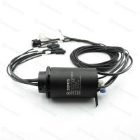 China Hybrid Pneumatic Electric Slip Ring 8 Circuits 20A 1 Passage -20℃ to +80℃ for Automation for sale