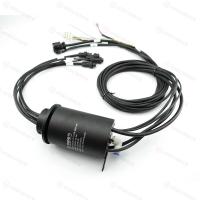 China Hybrid Pneumatic Electric Slip Ring 8 Circuits 20A 1 Passage -20℃ to +80℃ for Automation for sale