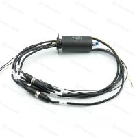 China Customizable IP51 8 Circuits 10A Slip Ring 240VAC for Industrial Equipment Textile Machinery Solar Trackers for sale