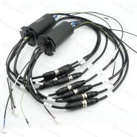 China Customizable IP51 8 Circuits 10A Slip Ring 240VAC for Industrial Equipment Textile Machinery Solar Trackers for sale