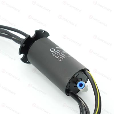 China 360 Degree Rotary Joint Slip Ring 8 Circuits 10A 19 Signals 1 Passage -40C to 80C 200 RPM for sale